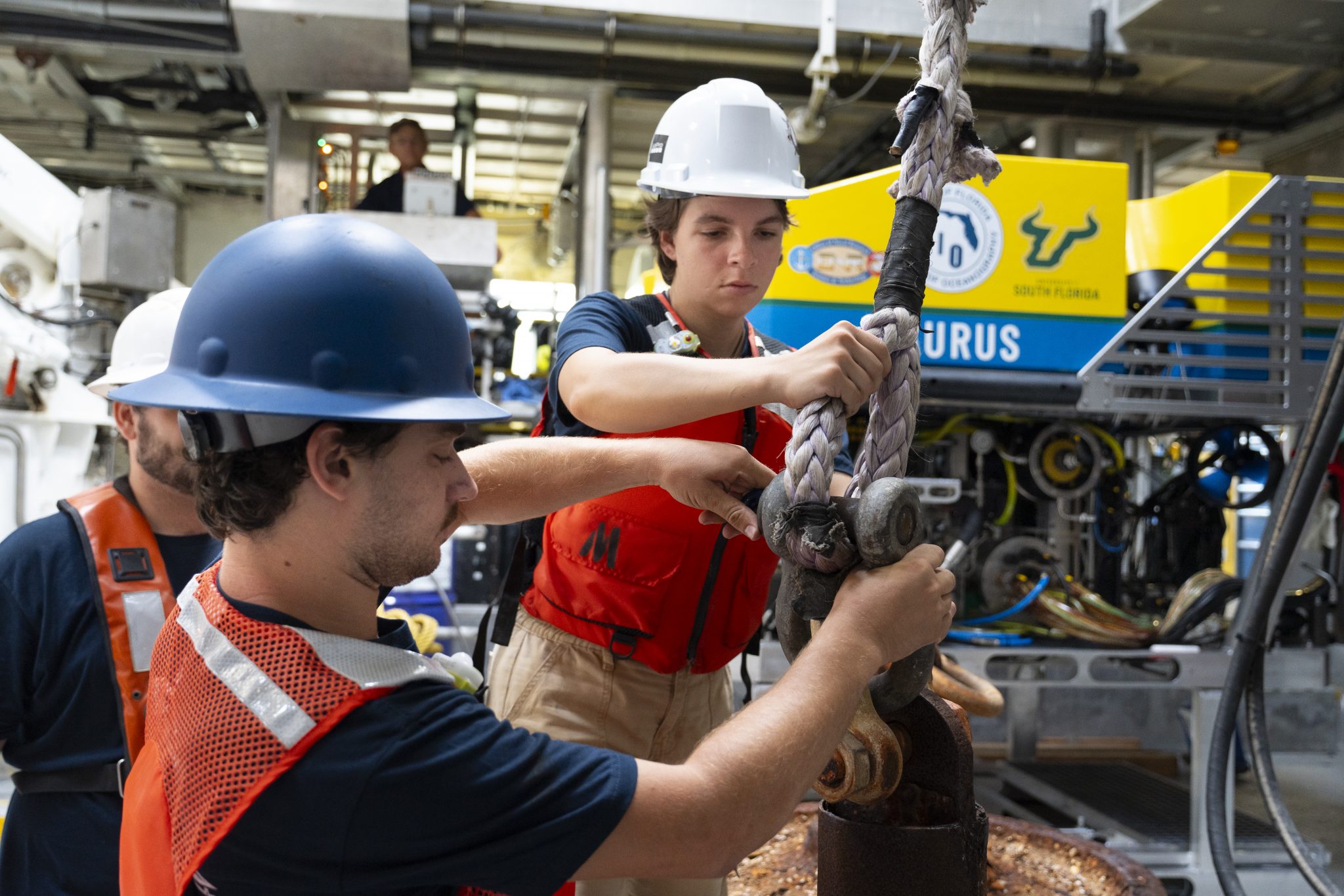 USF and Florida Institute of Oceanography’s new remotely operated ...
